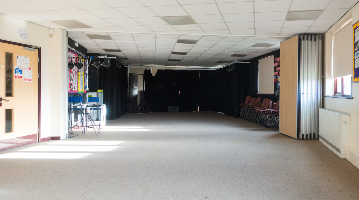Drama Studio hire at The Turing School, Eastbourne