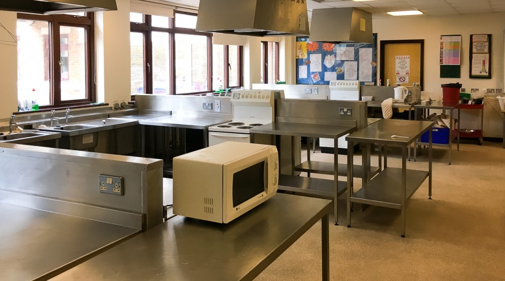 Food Tech Room for hire at The Turing School, Eastbourne