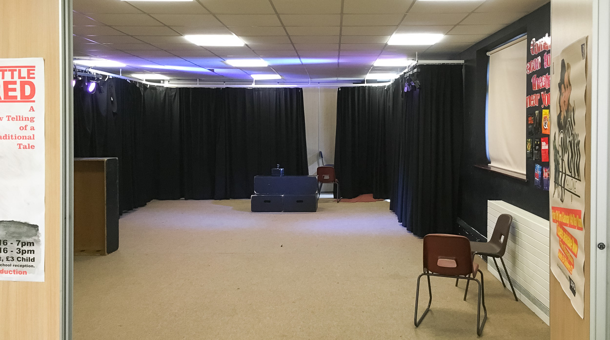 Drama Studio hire at The Turing School, Eastbourne